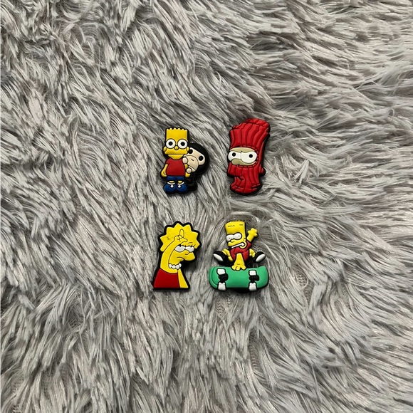 CROCS | Jewelry | Simpsons Croc Charm Set | Poshmark